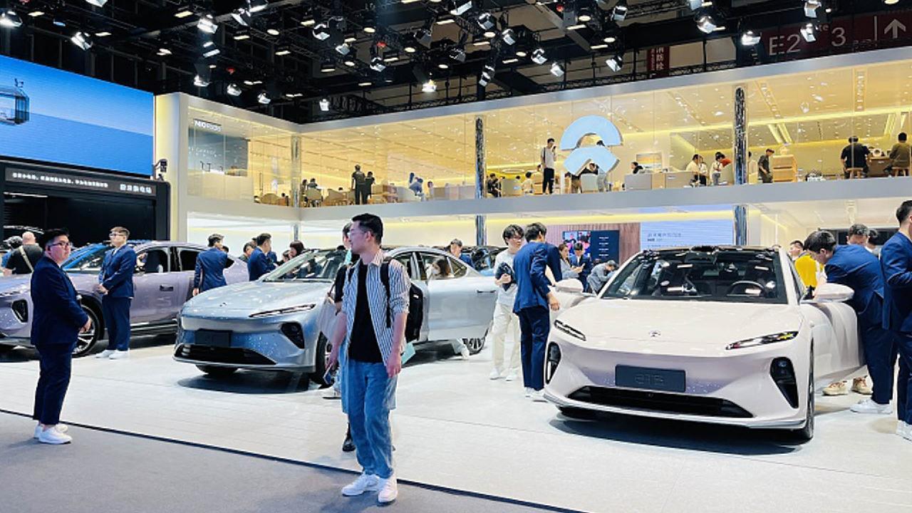 Chinese NEV brand NIO ambitious about battery swapping network - CGTN