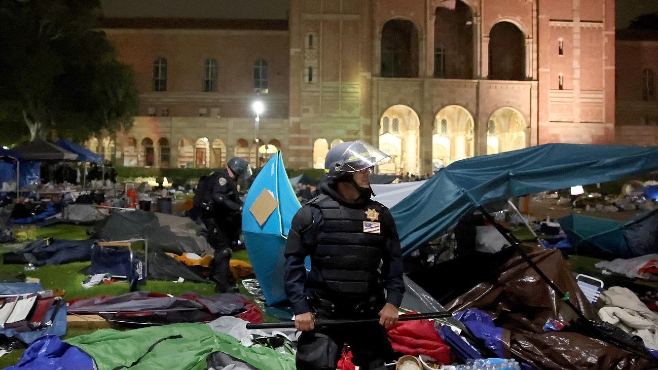 Police arrest more than 200 demonstrators at UCLA - CGTN