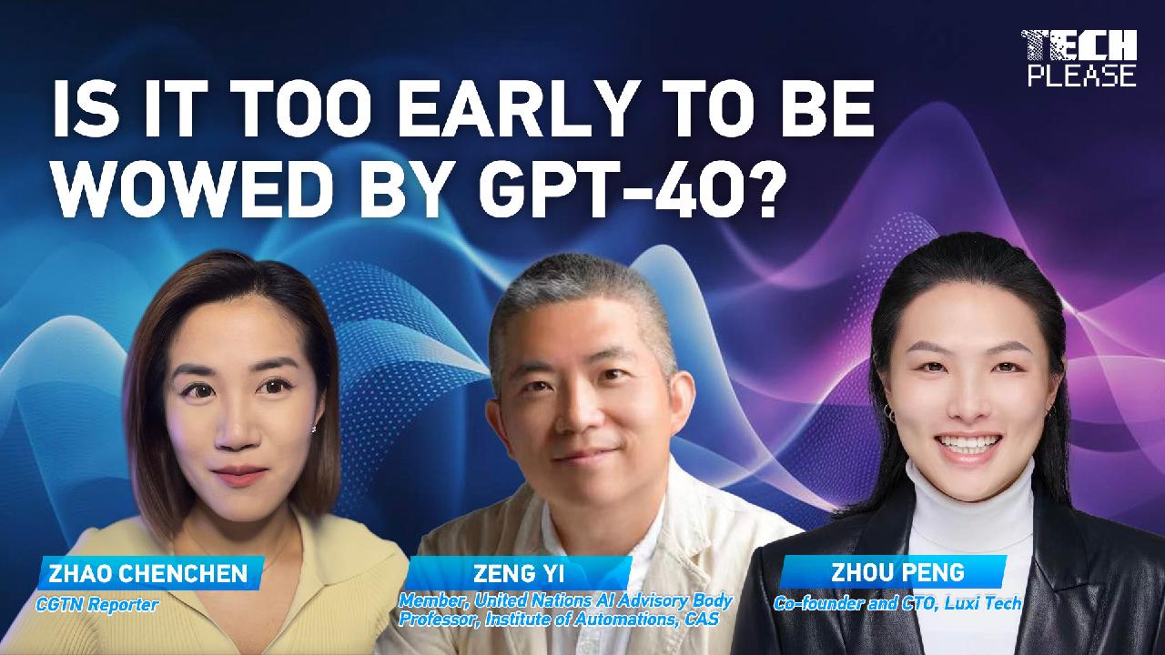 Tech Please: Is it too early to be wowed by GPT-4o? - CGTN