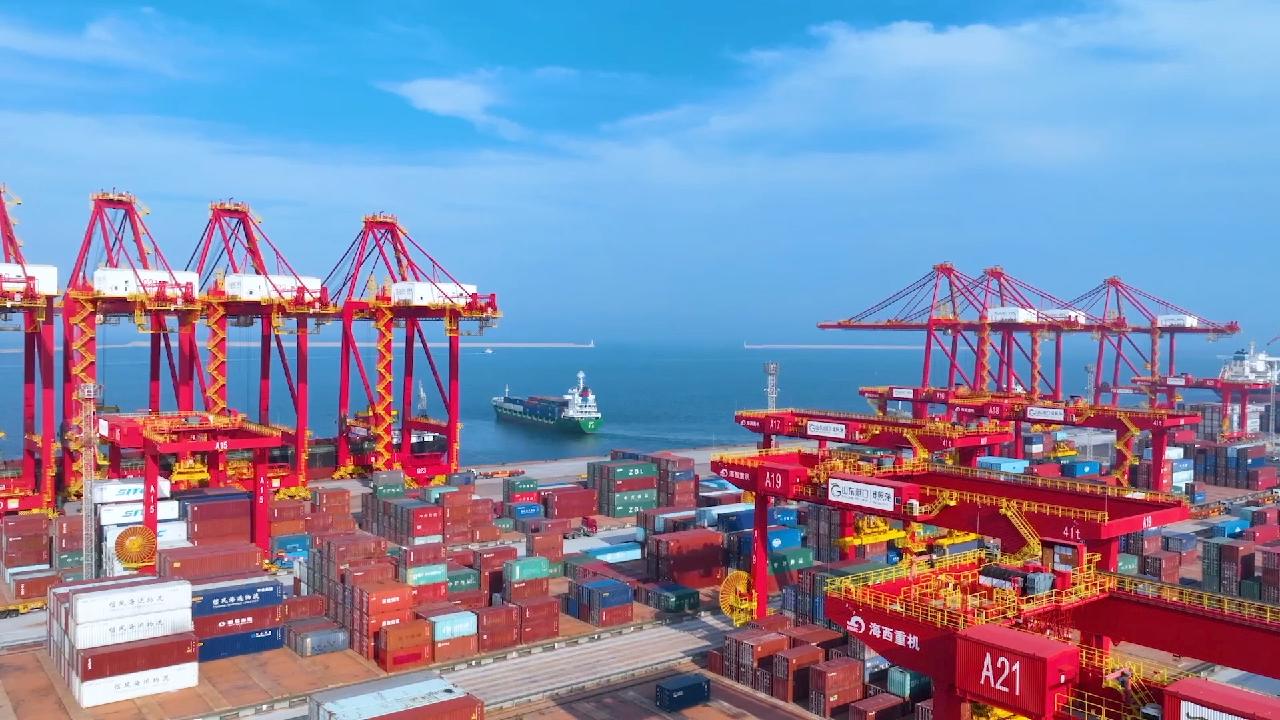 A look at E China's Rizhao Port - CGTN