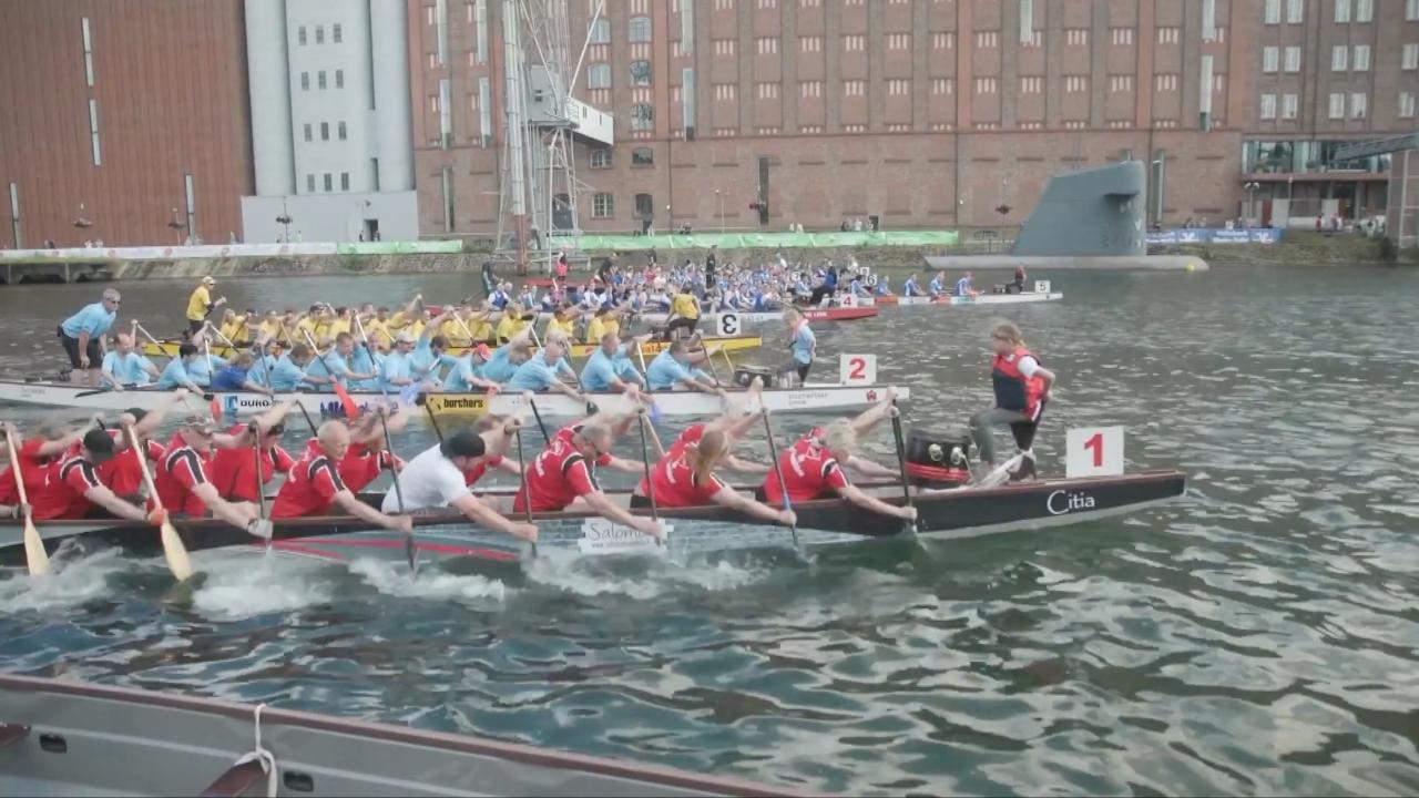 Dragon boat races thrill crowds in Germany - CGTN Dragon boat races thrill crowds in Germany - CGTN