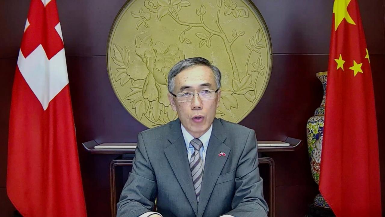 Chinese ambassador to Tonga on Five Principles of Peaceful Coexistence ...