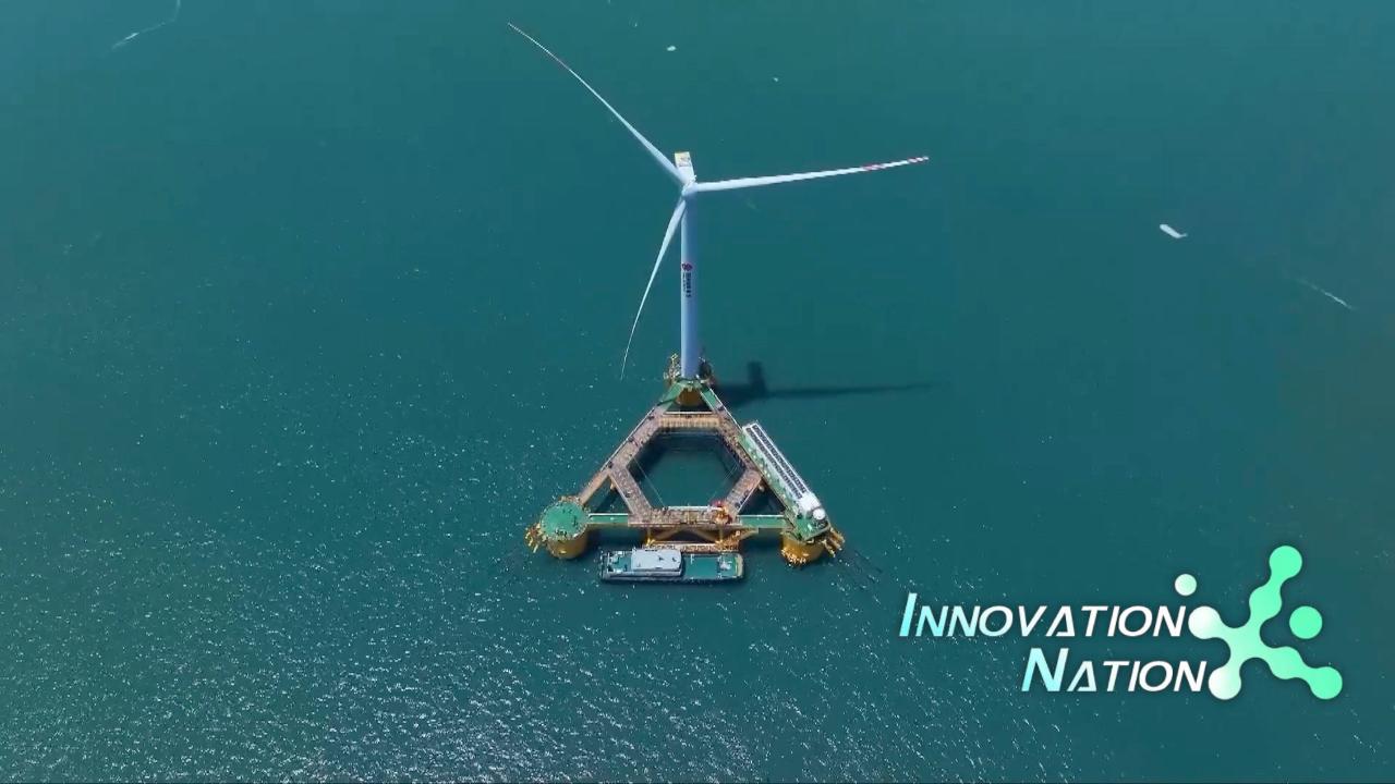 World's first floating wind power-fish farming facility opens in China ...
