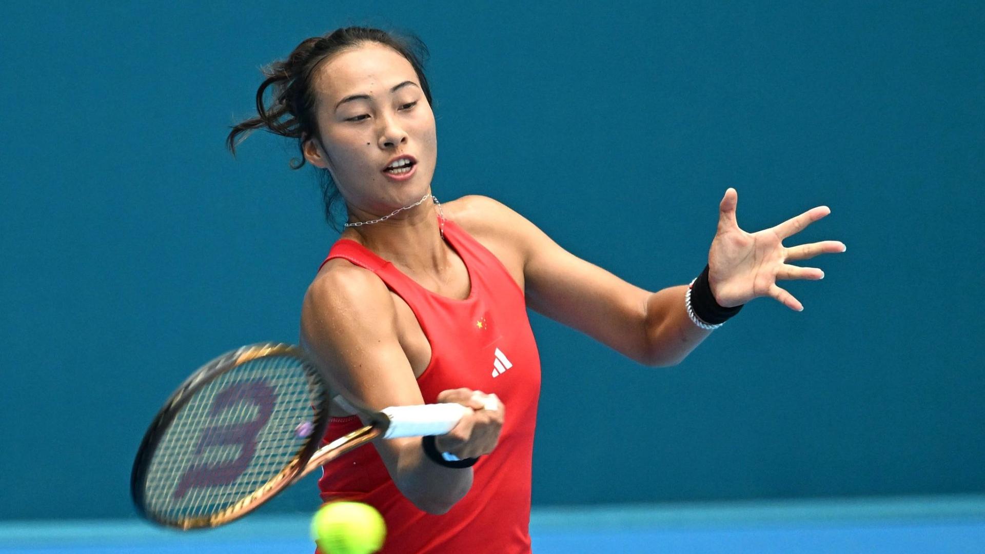 Chinese tennis ace Zheng Qinwen backs off from no difficulty - CGTN