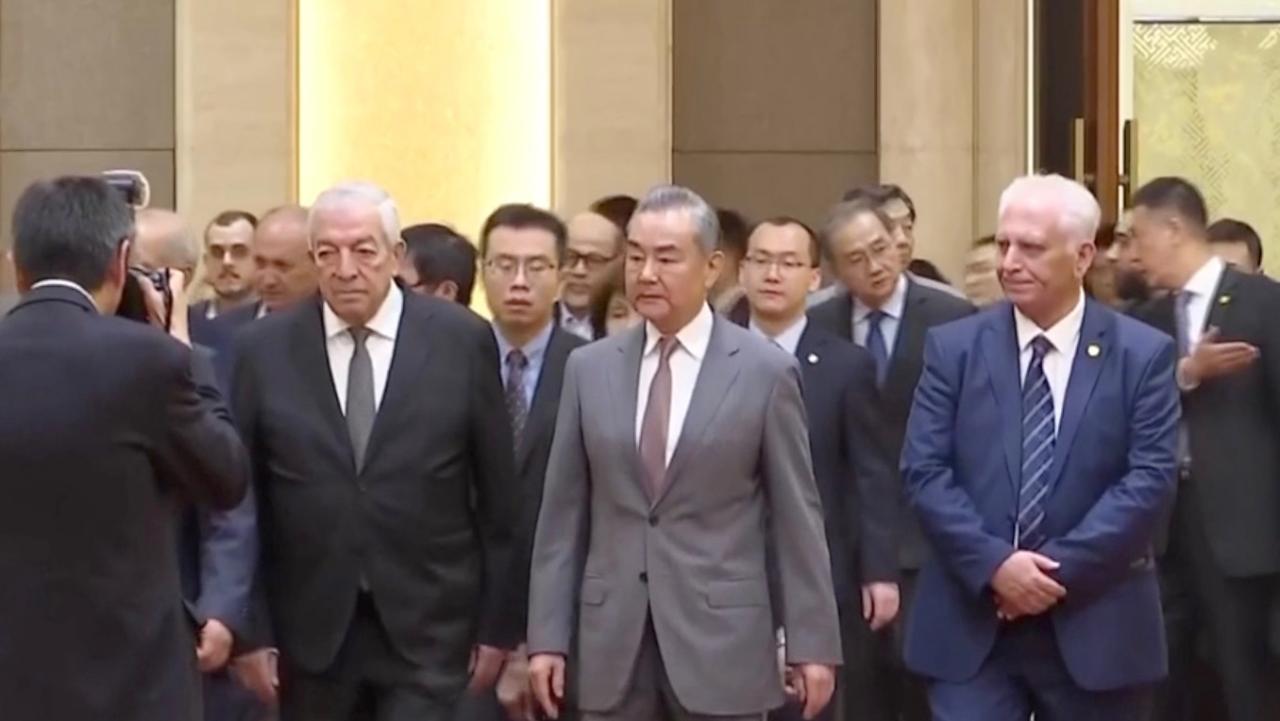 Palestinian factions hold talks in Beijing, sign Beijing Declaration - CGTN