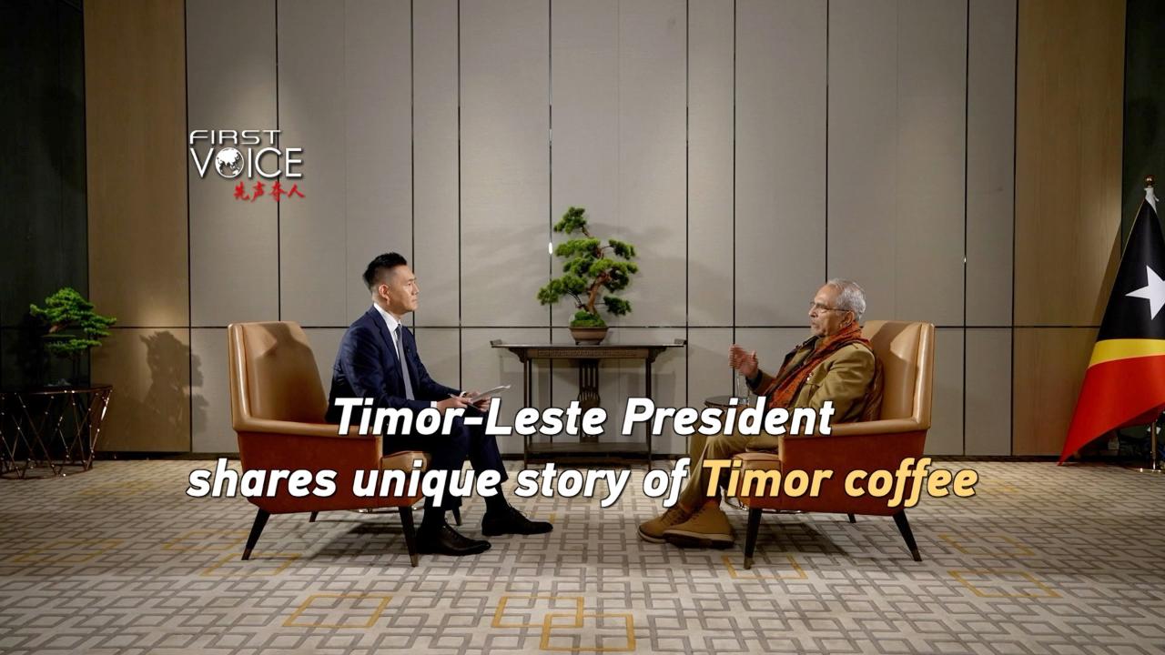 Timor-Leste president shares unique story of Timor coffee - CGTN