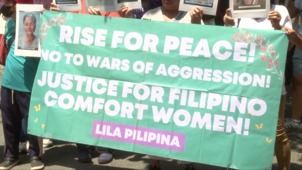 Families of Filipino 'comfort women' want formal apology from Japan - CGTN