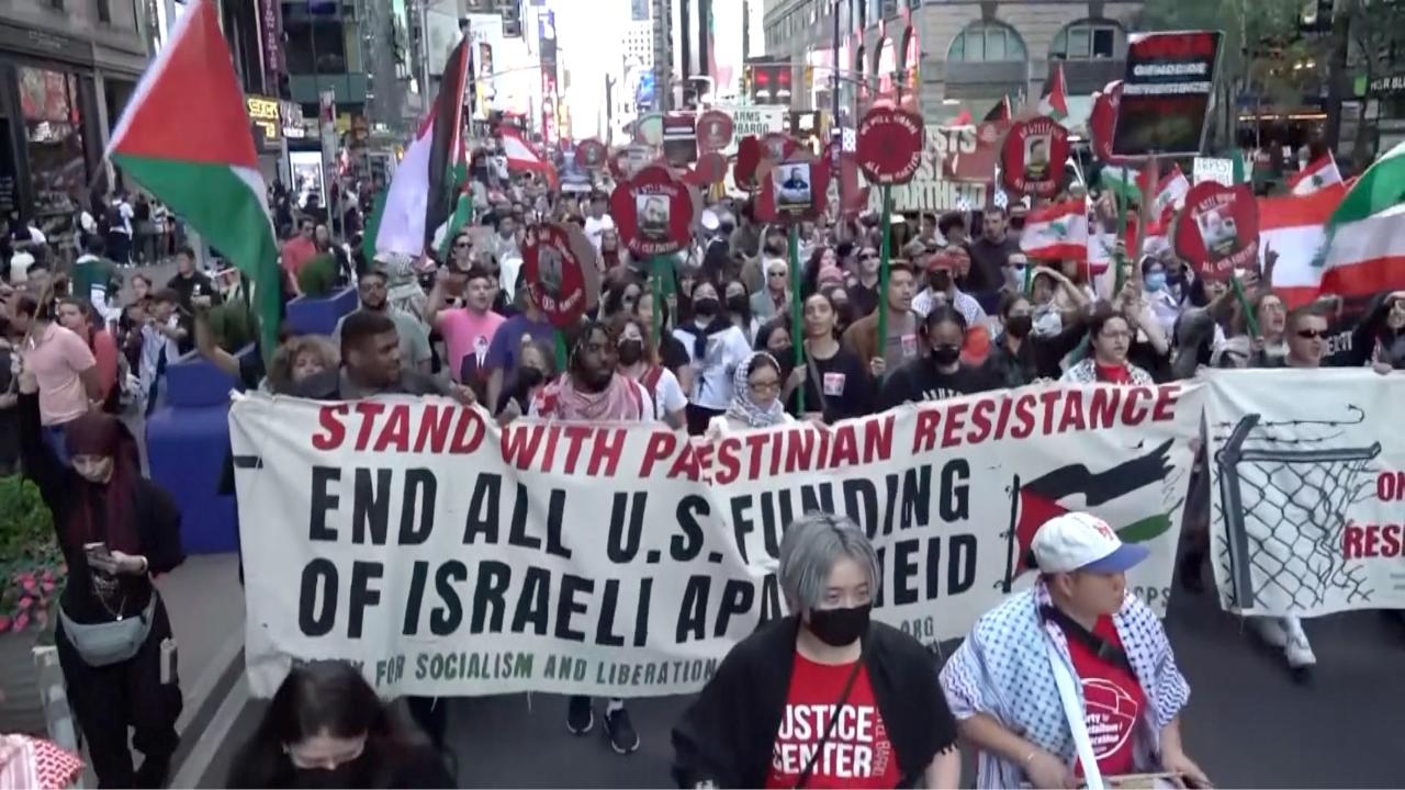 Global protests demand ceasefire in Gaza - CGTN