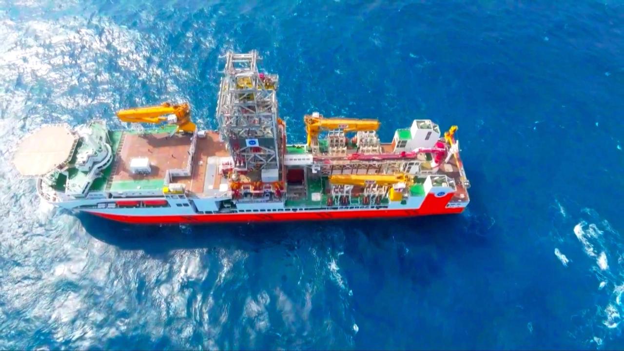 China's first deep-ocean drilling vessel enters service - CGTN