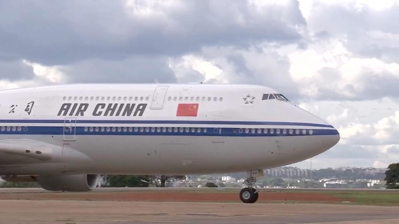 Chinese President Xi Jinping arrives in Brazil's capital for state ...