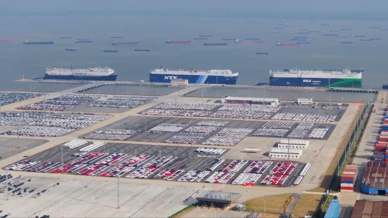 China's largest automobile ro-ro terminal in Yangtze River Basin opens ...
