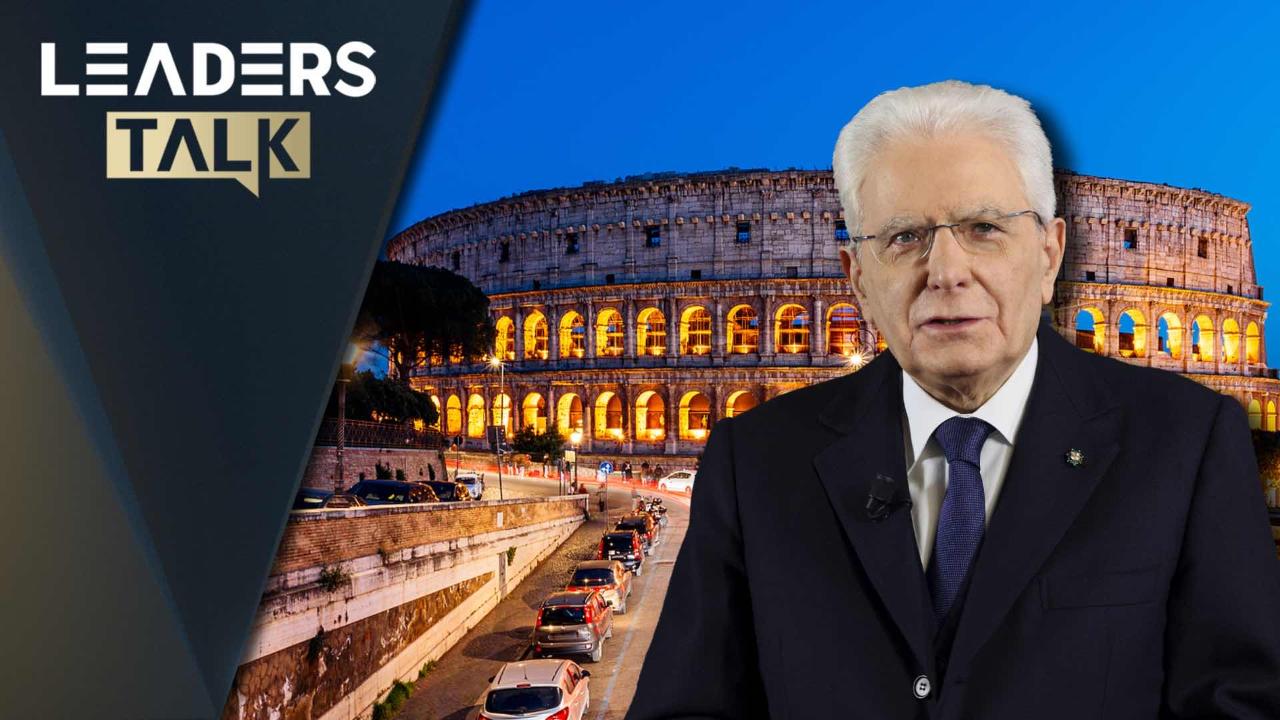 Exclusive interview with Italian President Sergio Mattarella - CGTN