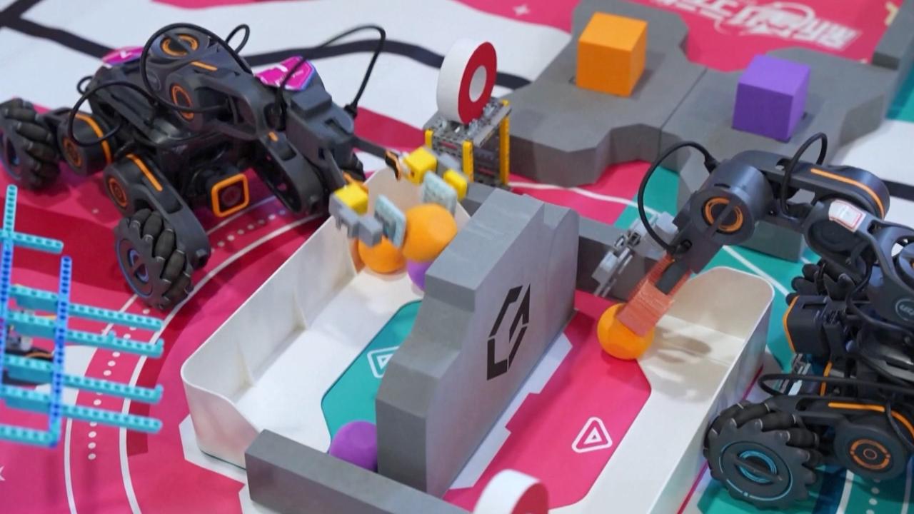 Young enthusiasts shine at World Robot Contest Finals - CGTN