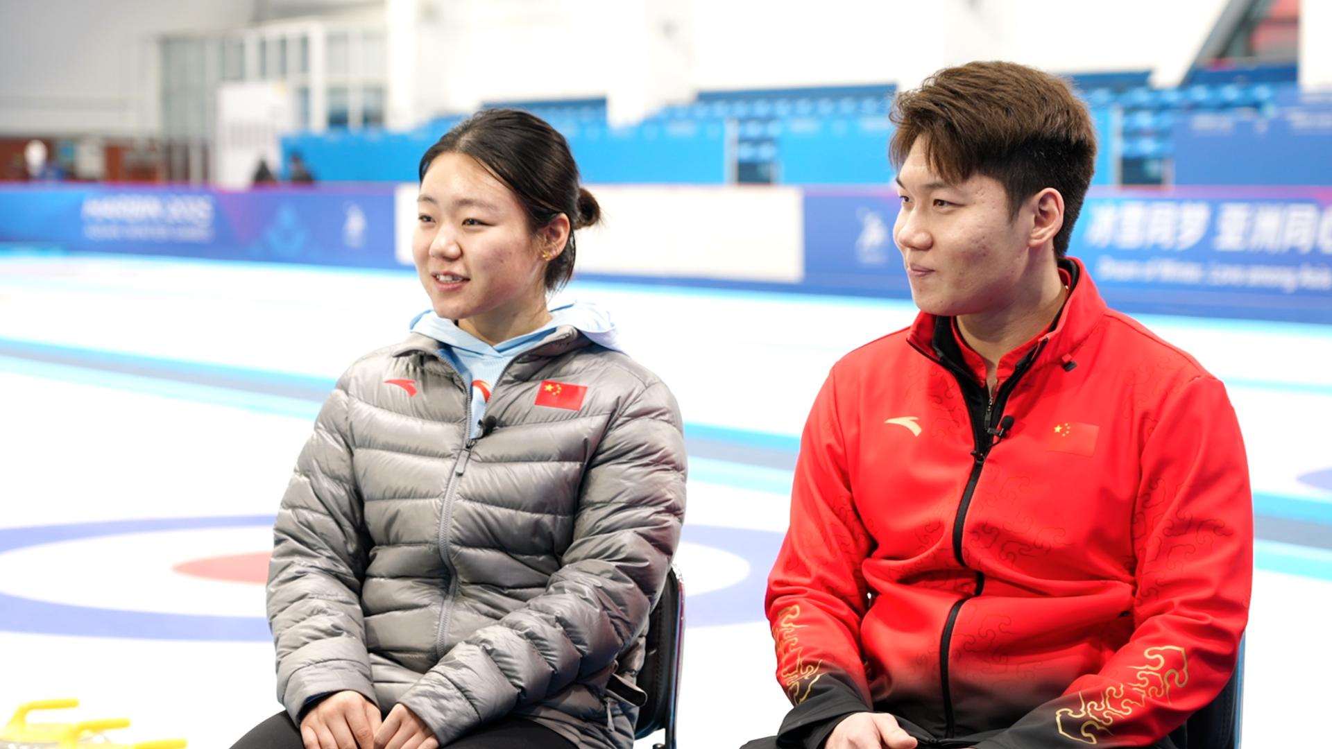China's Curling Team: "Our Goal is Gold" - CGTN