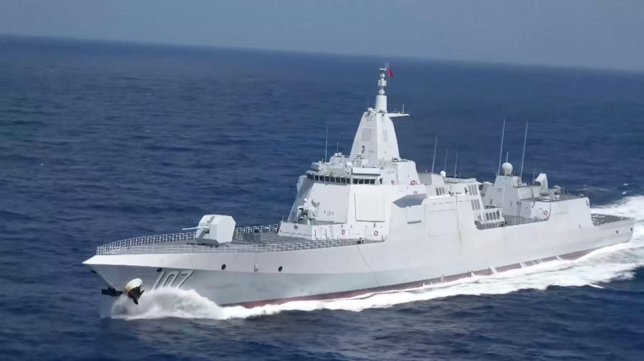 Chinese Navy fleet conducts combat drill in Pacific - CGTN