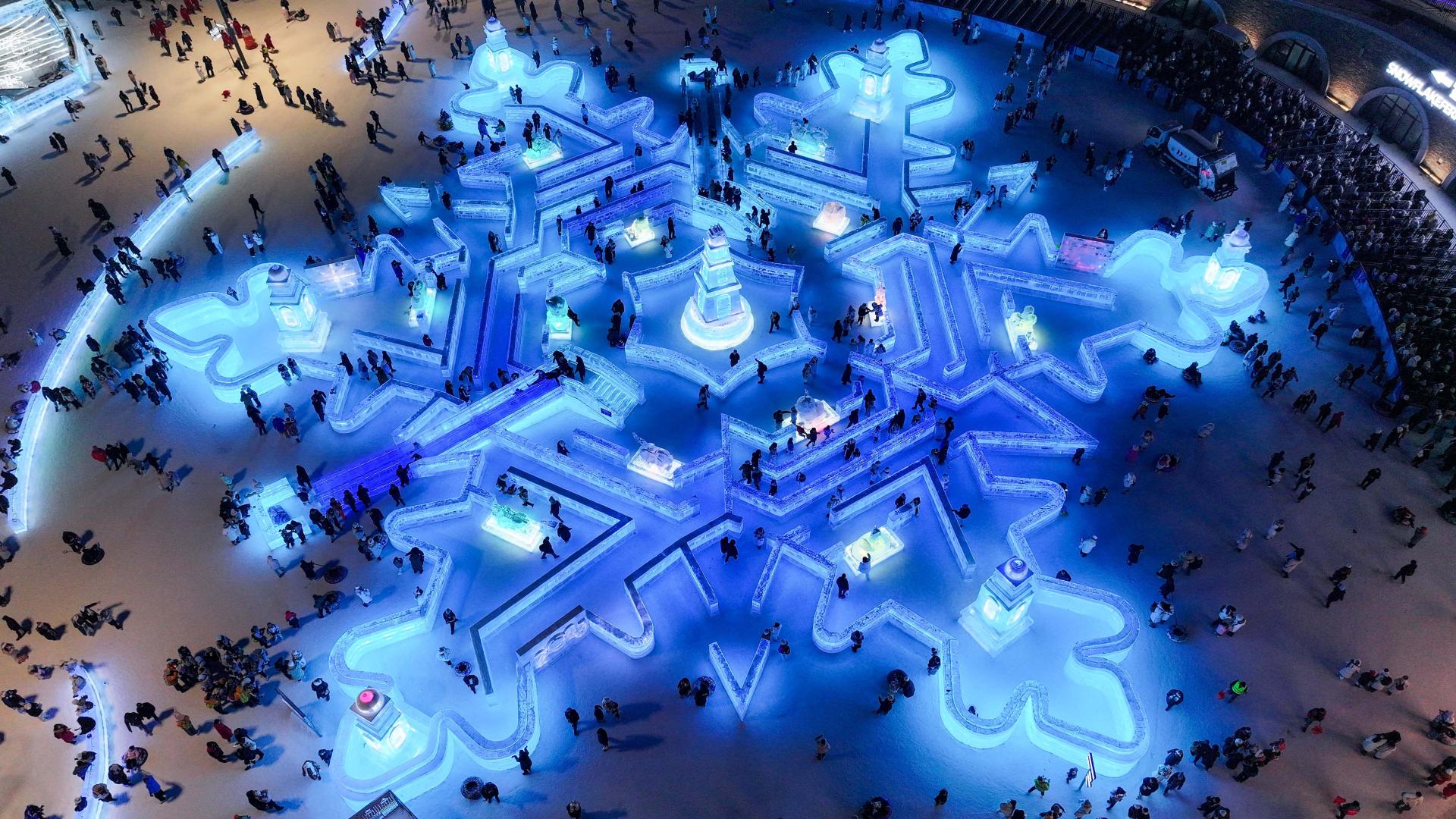 Harbin is a real winter wonderland - CGTN