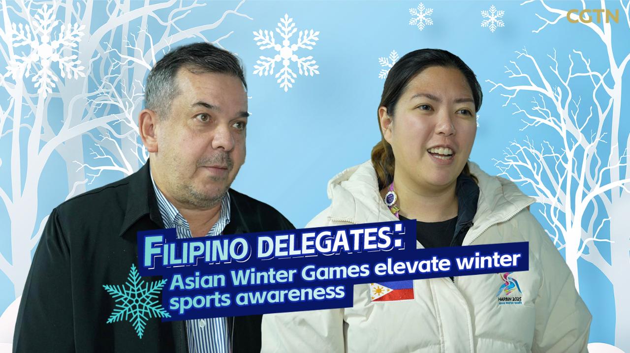 Filipino delegates: Asian Winter Games boost winter sports awareness - CGTN