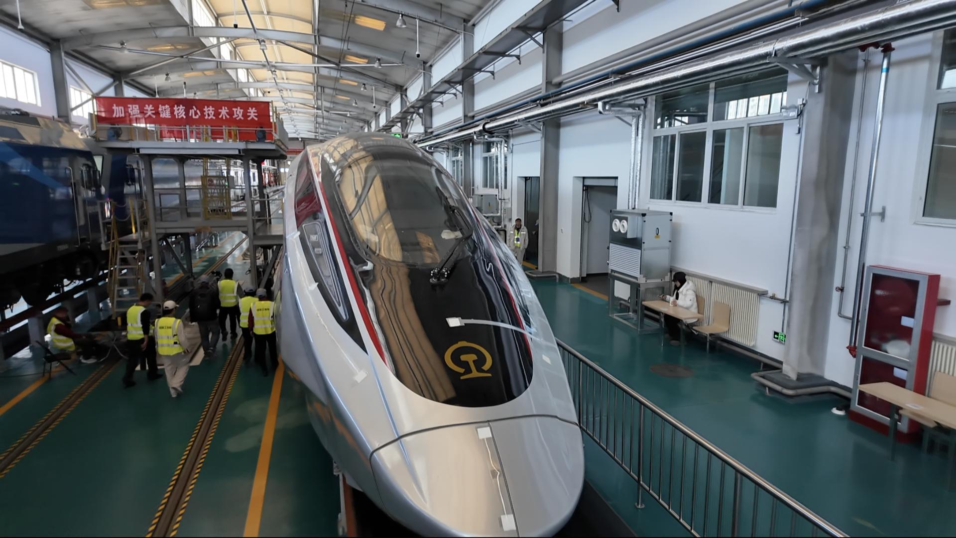 China unveils CR450: World's fastest train - CGTN