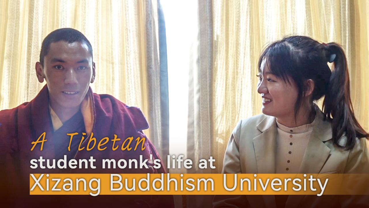 A Tibetan student monk's life at Xizang Buddhism University - CGTN