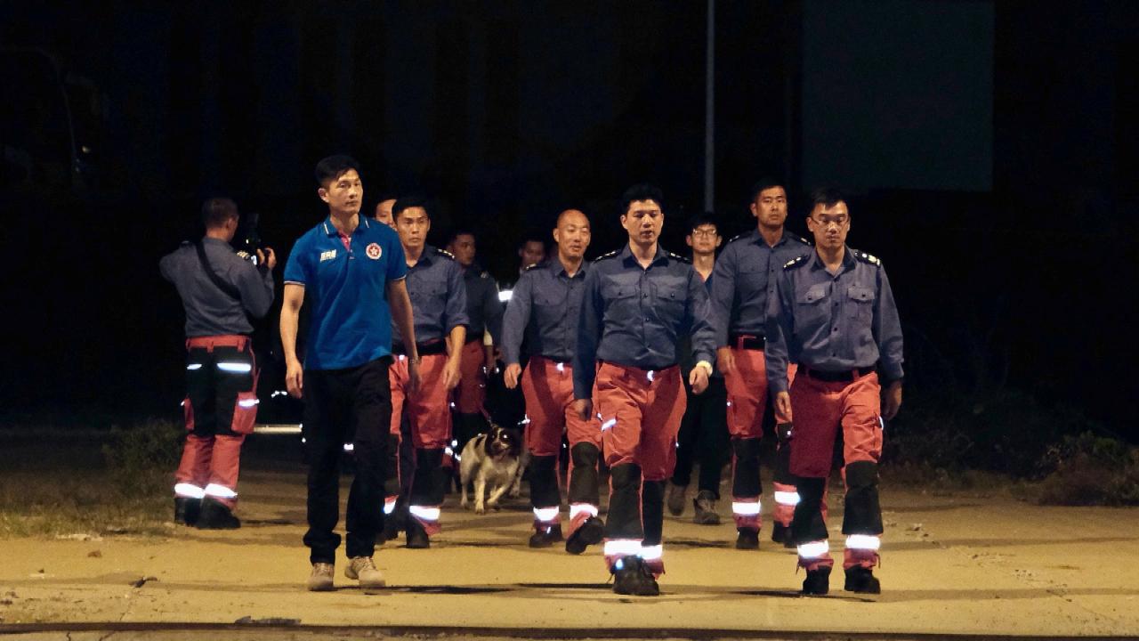 China's HK rescue team goes to Myanmar quake epicenter - CGTN