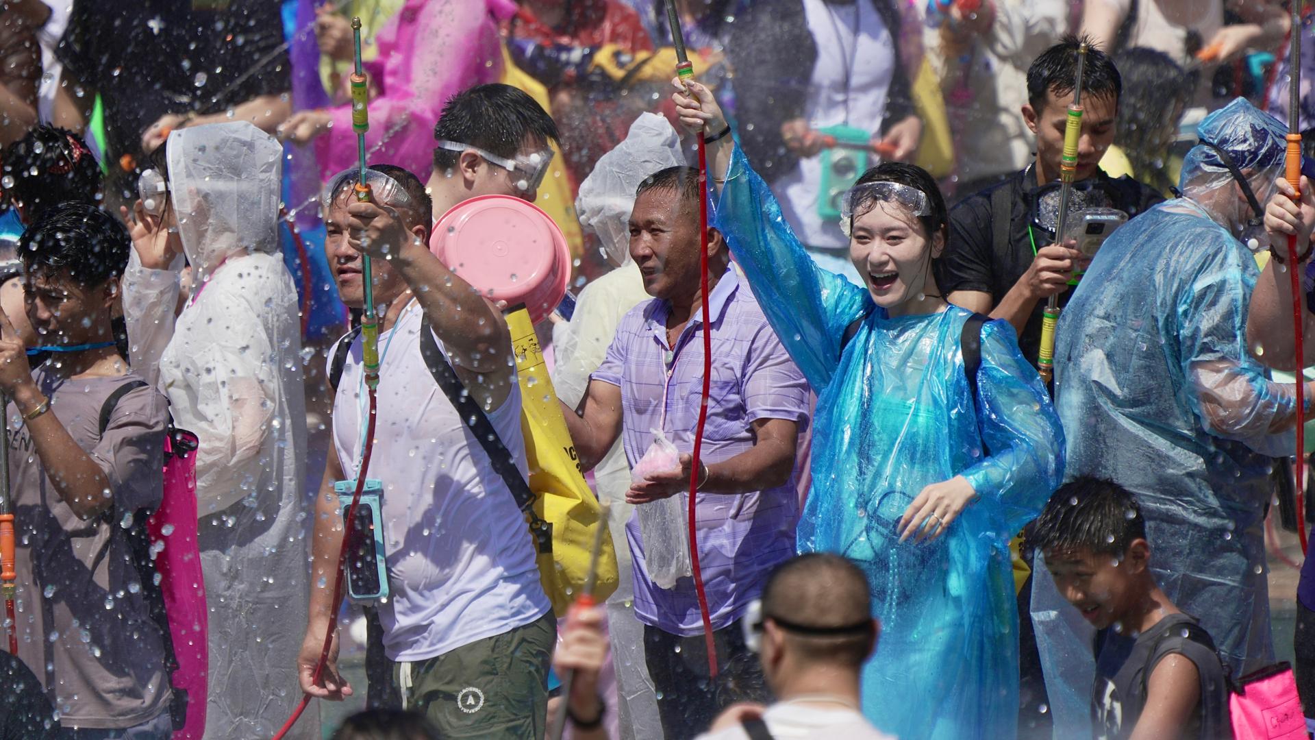 Water, wishes and wild fun: Inside China's wettest party of the year - CGTN