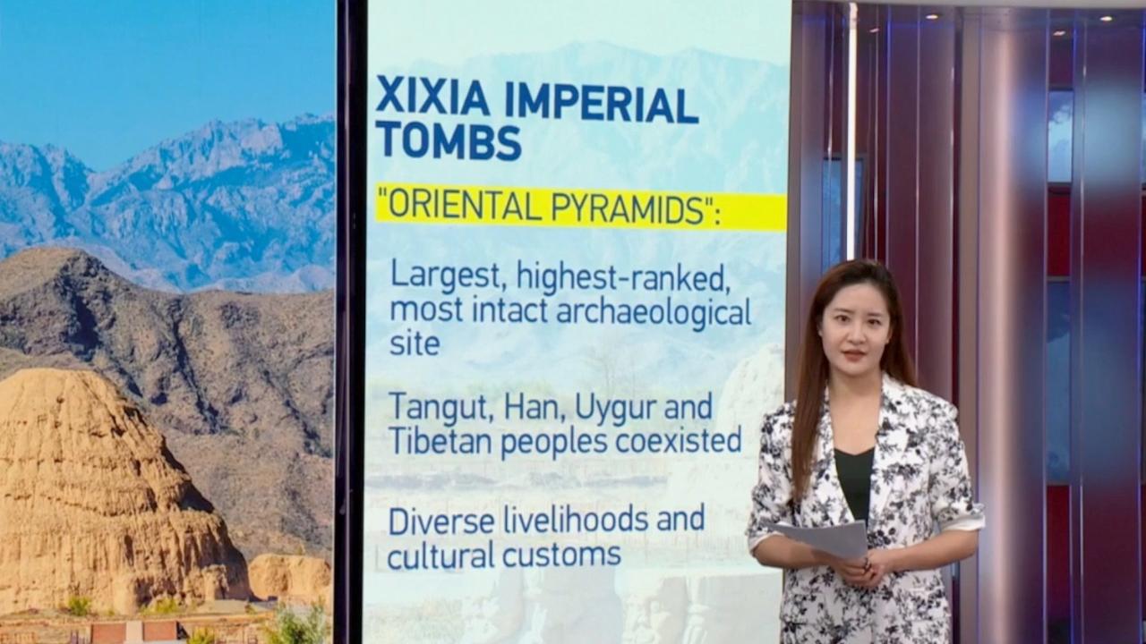 Explainer: China's newest UNESCO heritage site Xixia Imperial Tombs - CGTN