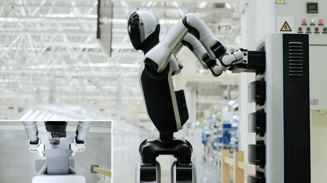 Meet China's robot: World's first 24/7 self-charging robot worker - CGTN