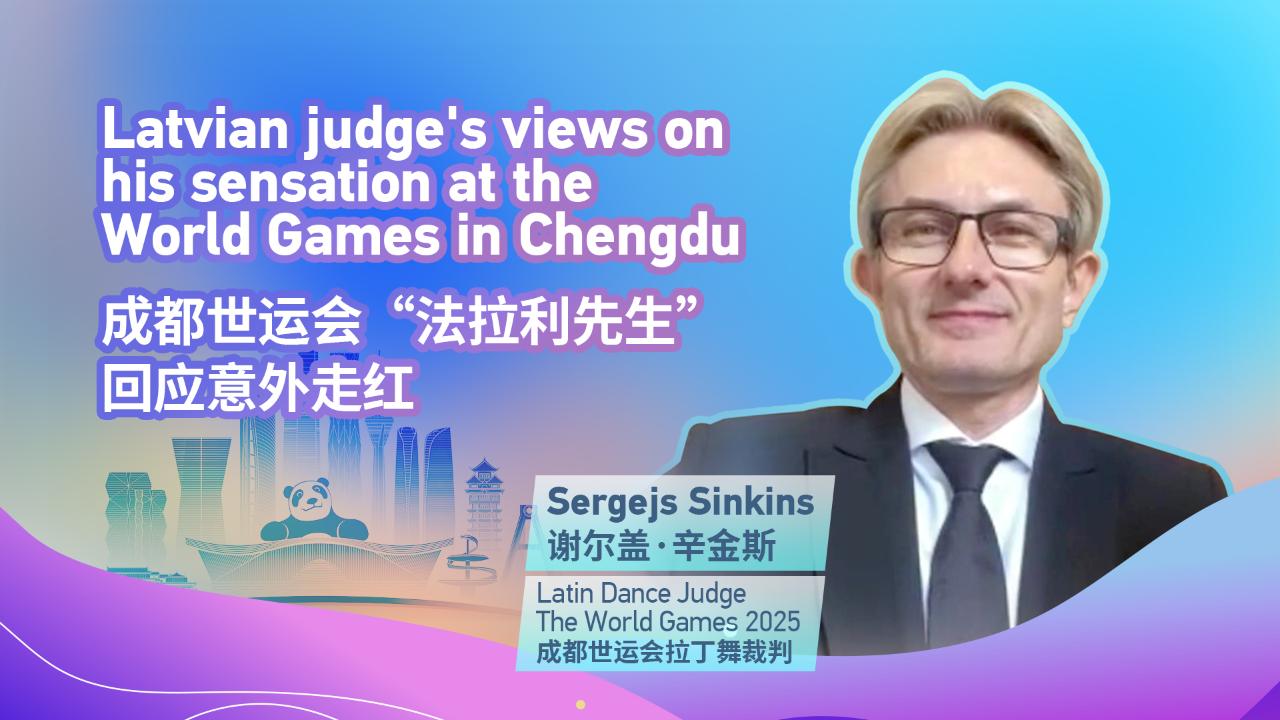 Chengdu World Games judge opens up after going viral - CGTN