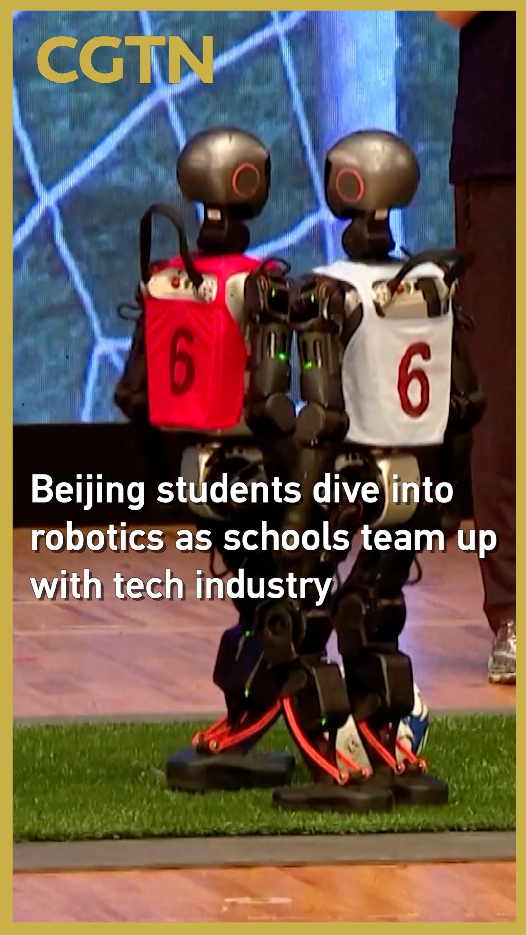 Beijing students dive into robotics, schools team up with tech industry - CGTN