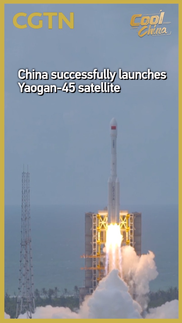 China successfully launches Yaogan-45 satellite - CGTN