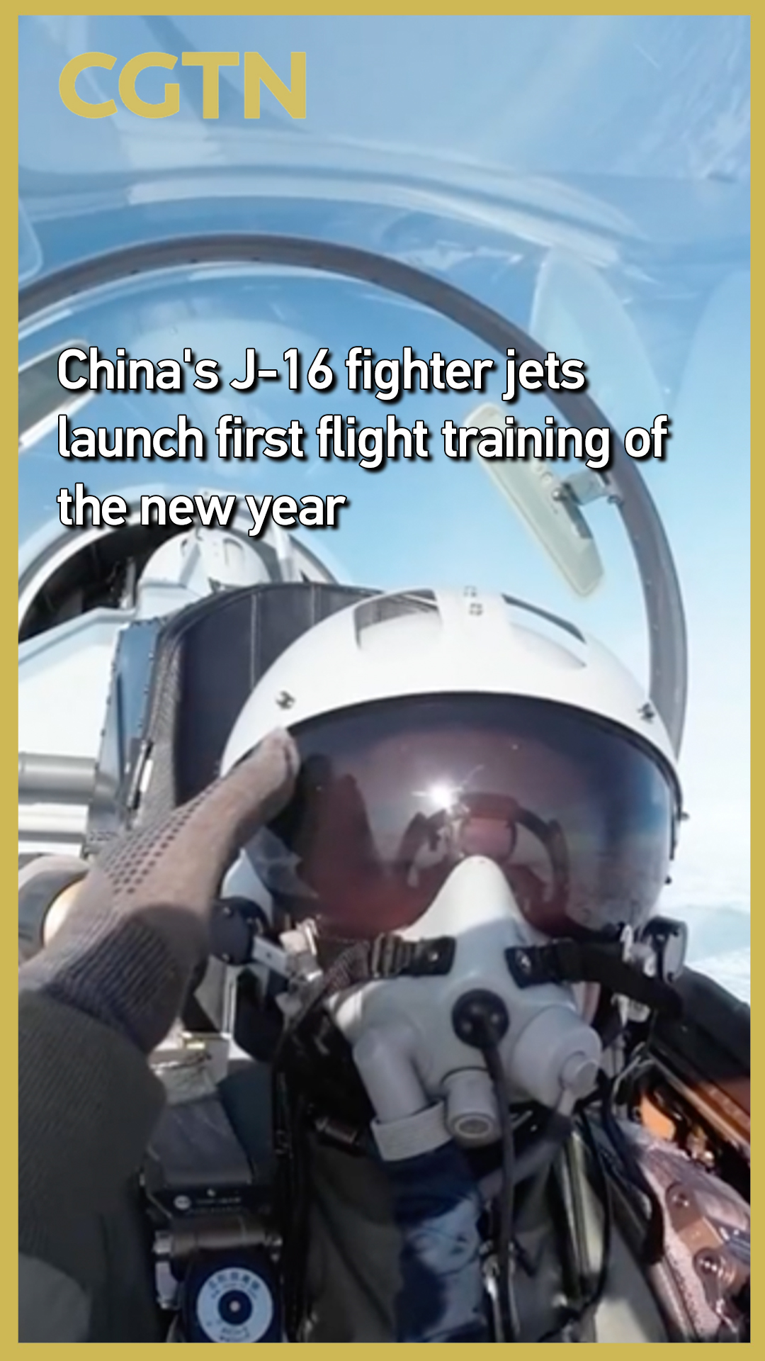 China's J-16 fighter jets launch first flight training of 2026 - CGTN