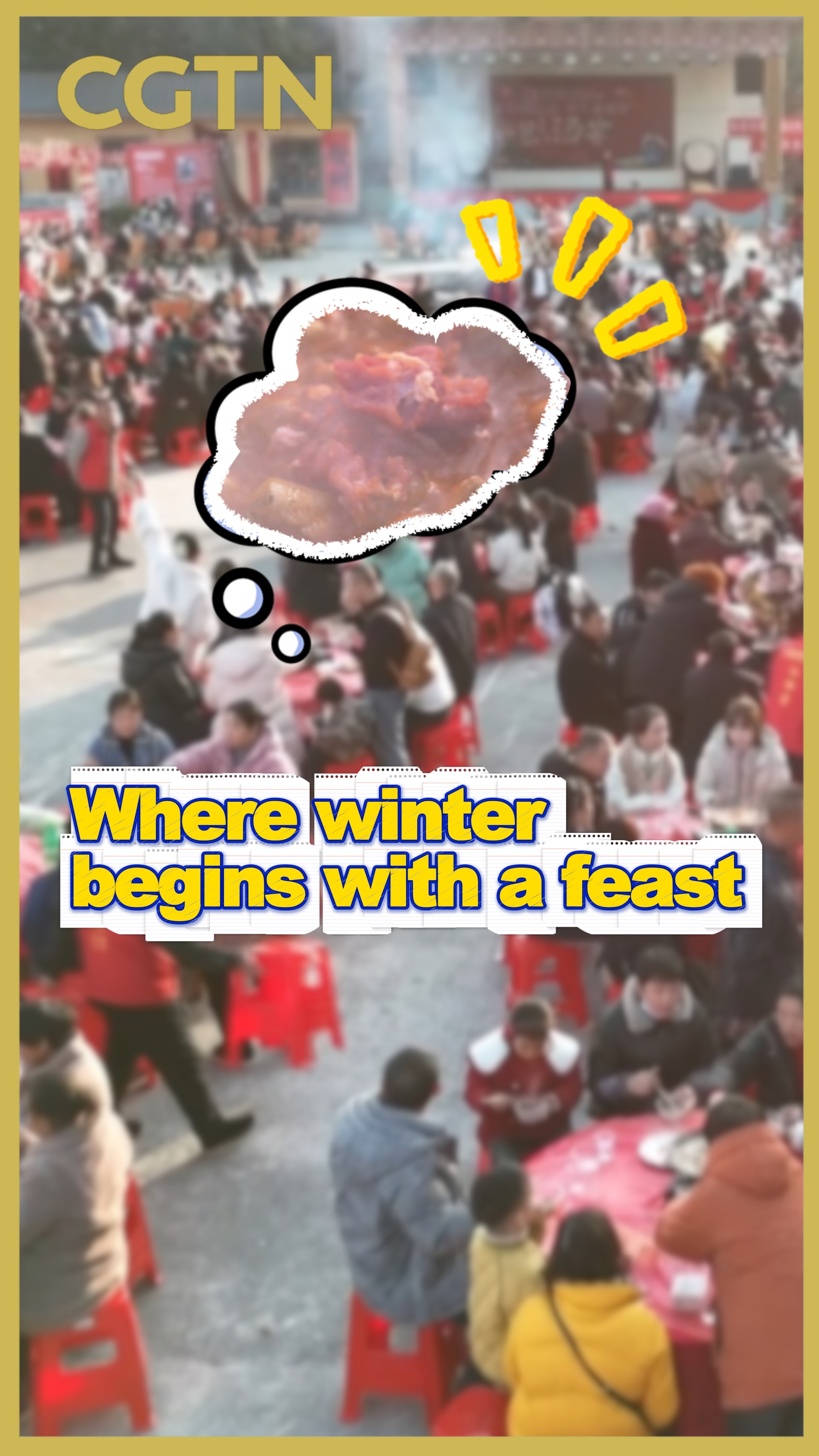 Where winter begins with a feast - CGTN