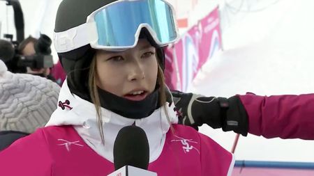 China's Gu Ailing takes silver in women's Freestyle Skiing Slopestyle ...