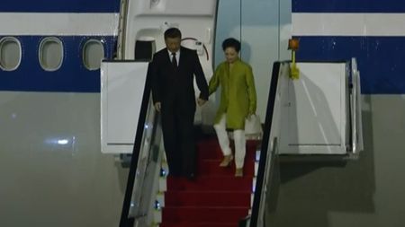 Chinese president arrives in Brazil for BRICS summit - CGTN