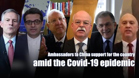 Supportive messages from ambassadors around the world - CGTN