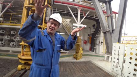Vlog: A rare visit to an offshore oil rig - CGTN