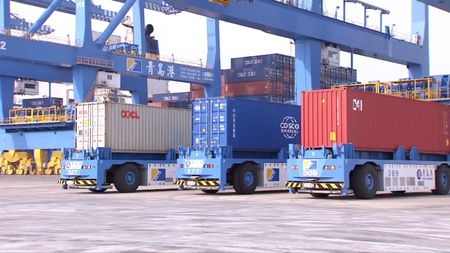 World's first hydrogen-powered 5G port put into service - CGTN