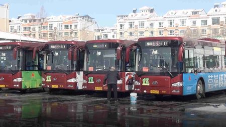 Chinese bus driver develops automated bus disinfection system - CGTN