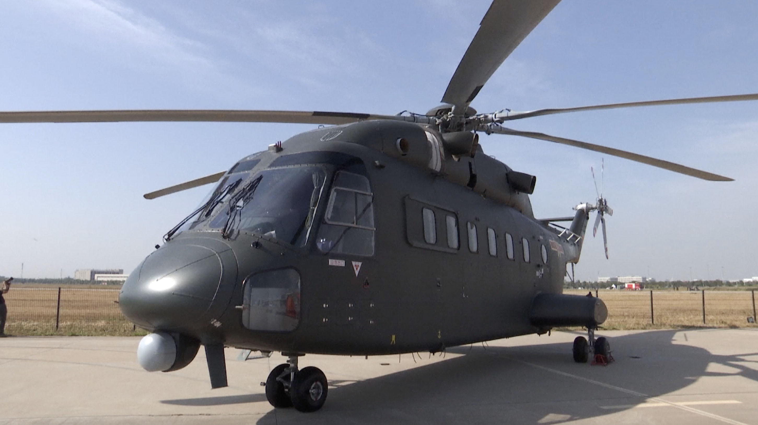 China s Z 8G Transport Helicopter Joins 5th Helicopter Expo CGTN China s Z 8G Transport Helicopter Joins 5th Helicopter Expo CGTN