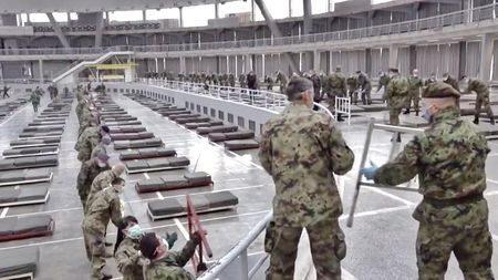 Countries are building temporary hospitals to deal with COVID-19 - CGTN