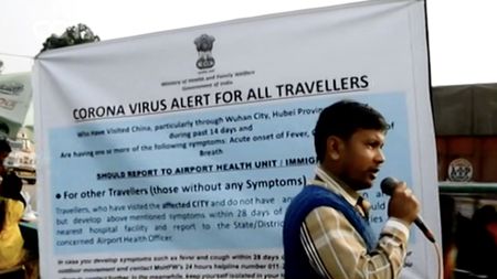 India reports first novel coronavirus case - CGTN