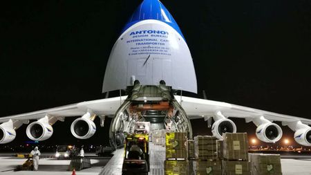 Some of world's biggest cargo airplanes show up in China - CGTN