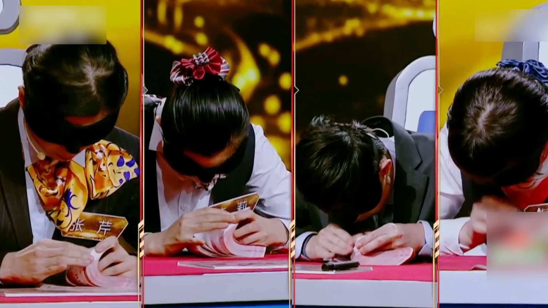 Impossible Challenge 30 Seconds To Count Banknotes Blindfolded CGTN