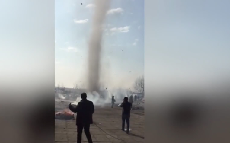 Is it just a strange effect of the weather, or a spirit making its ...