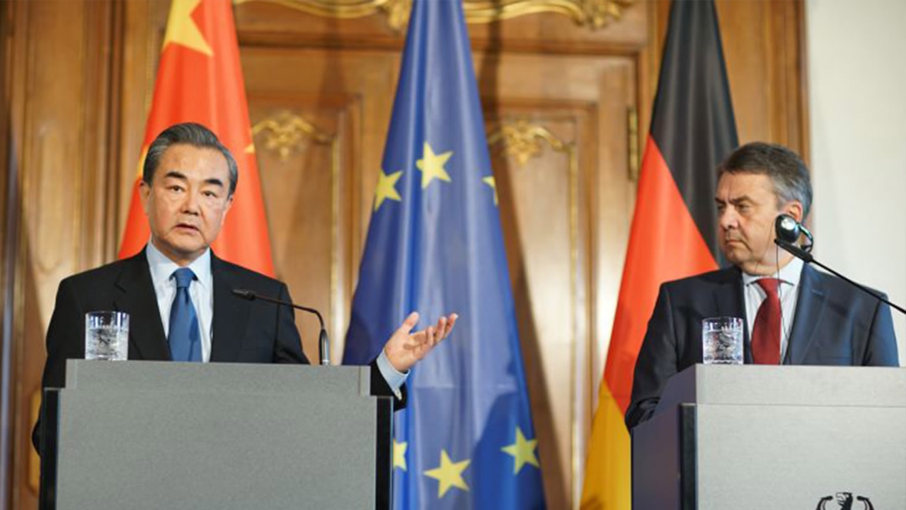 Chinese, German foreign ministers discuss ties and peaceful development ...
