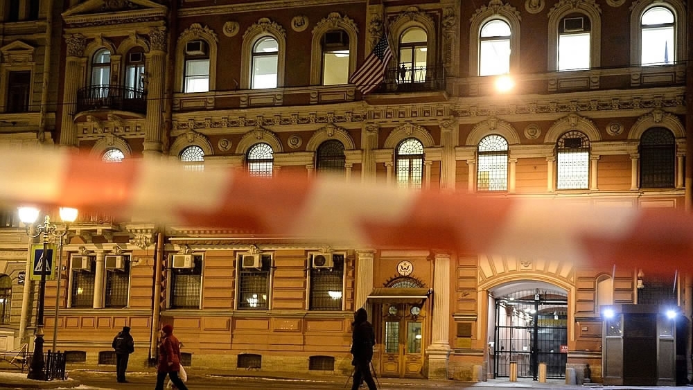 Russia Expelled 60 Us Diplomats On Thursday And Announced It Would