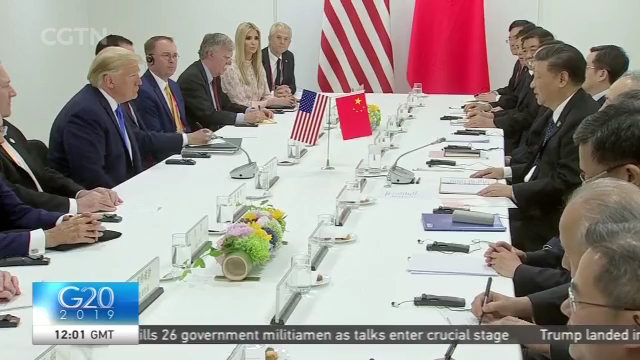 G20 Osaka Summit: China, US agree to resume trade talks - CGTN