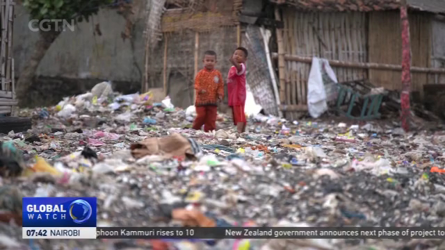 Plastic Pollution: Major Indonesian fishing port resembles dump - CGTN