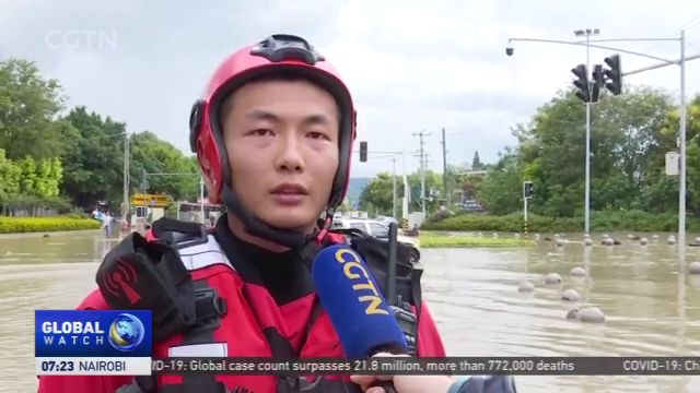China Floods: Rescue efforts continue as rain batters SW China - CGTN