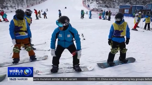 China Winter Sports: Ski resorts near Beijing see boost in snowboarders ...